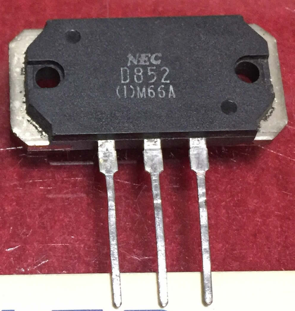 2SD852 D852 NEC used, www.iccfl.com