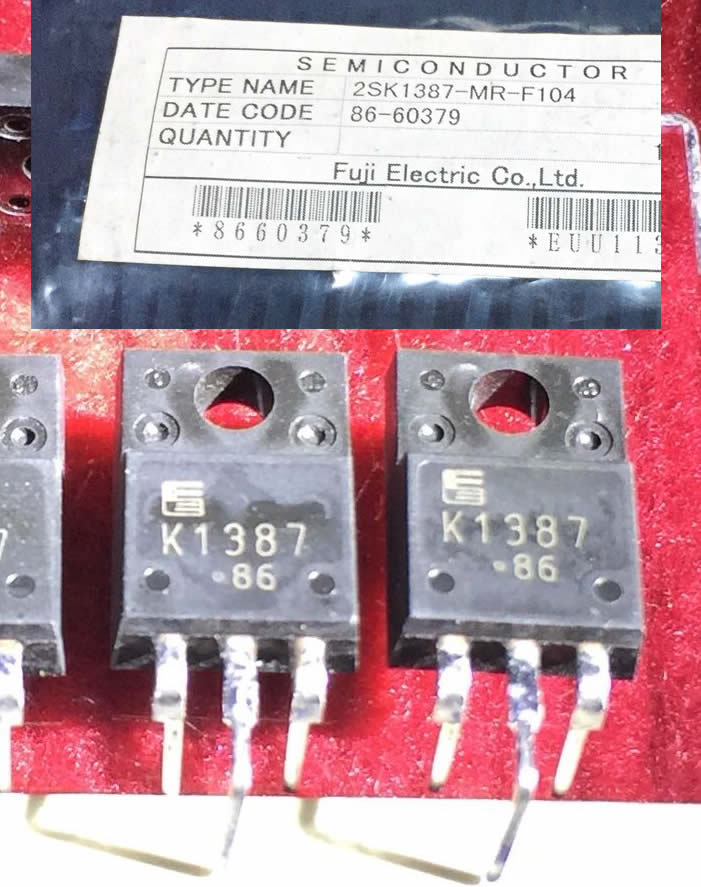 2SK1387 K1387 FEC TO-220F 5PCS/LOT, www.iccfl.com