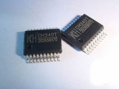 CH340T CH340 SSOP 5pcs/lot, www.iccfl.com
