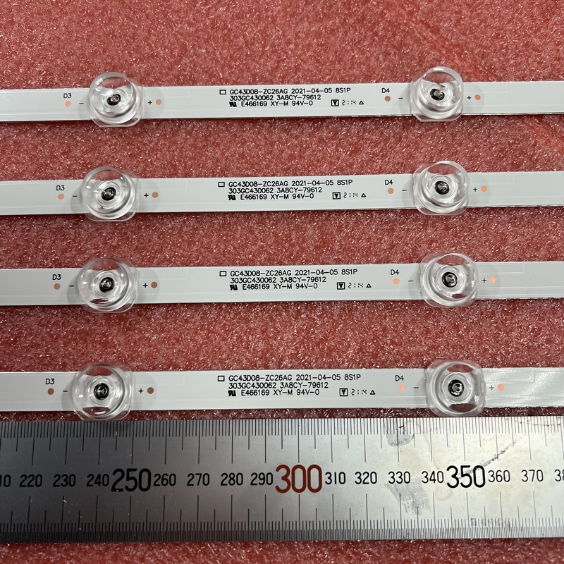 4pcs GC43D08-ZC26AG-15 303GC430062 795mm, www.iccfl.com